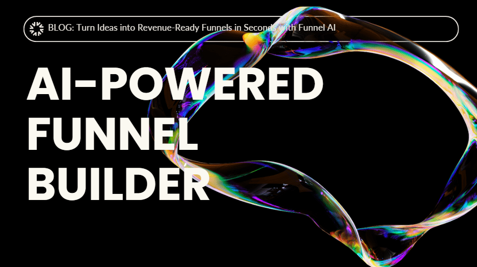 Turn Ideas into Revenue-Ready Funnels in Seconds with Funnel AI | DiscoverMyBusiness