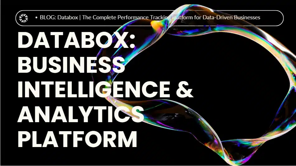 Databox | Real-Time Business Intelligence & Analytics Platform | DiscoverMyBusiness